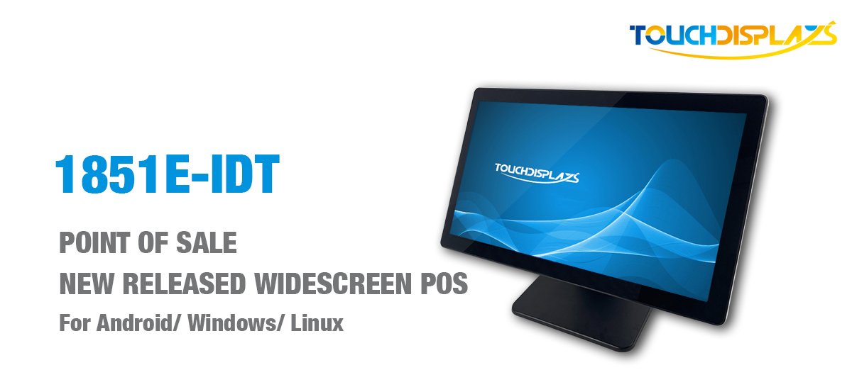 Pos Machine With Barcode Scanner - 18.5 Inch Touch All-in-one Pos ...